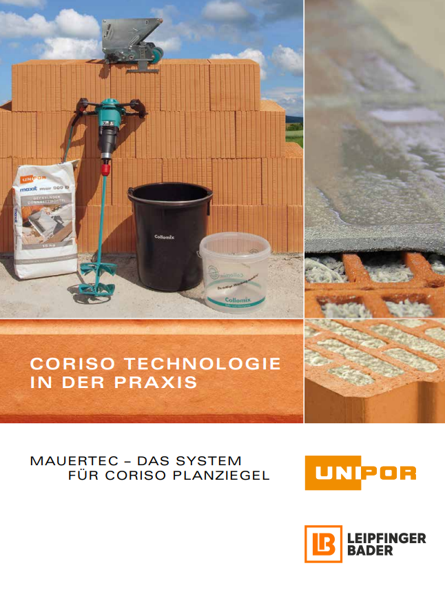 Mauertec - Das System für Coriso Planziegel